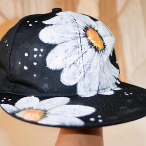 Hand Painted Cap, Women's Baseball Cap, READY to SHIP Summer Cap ...