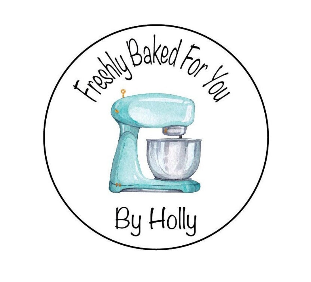 Custom Bakery Logo Baked Goods Labels Stickers 40 2 - Etsy