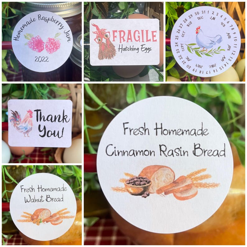 40 Rum Pound Cake Labels Stickers - Etsy