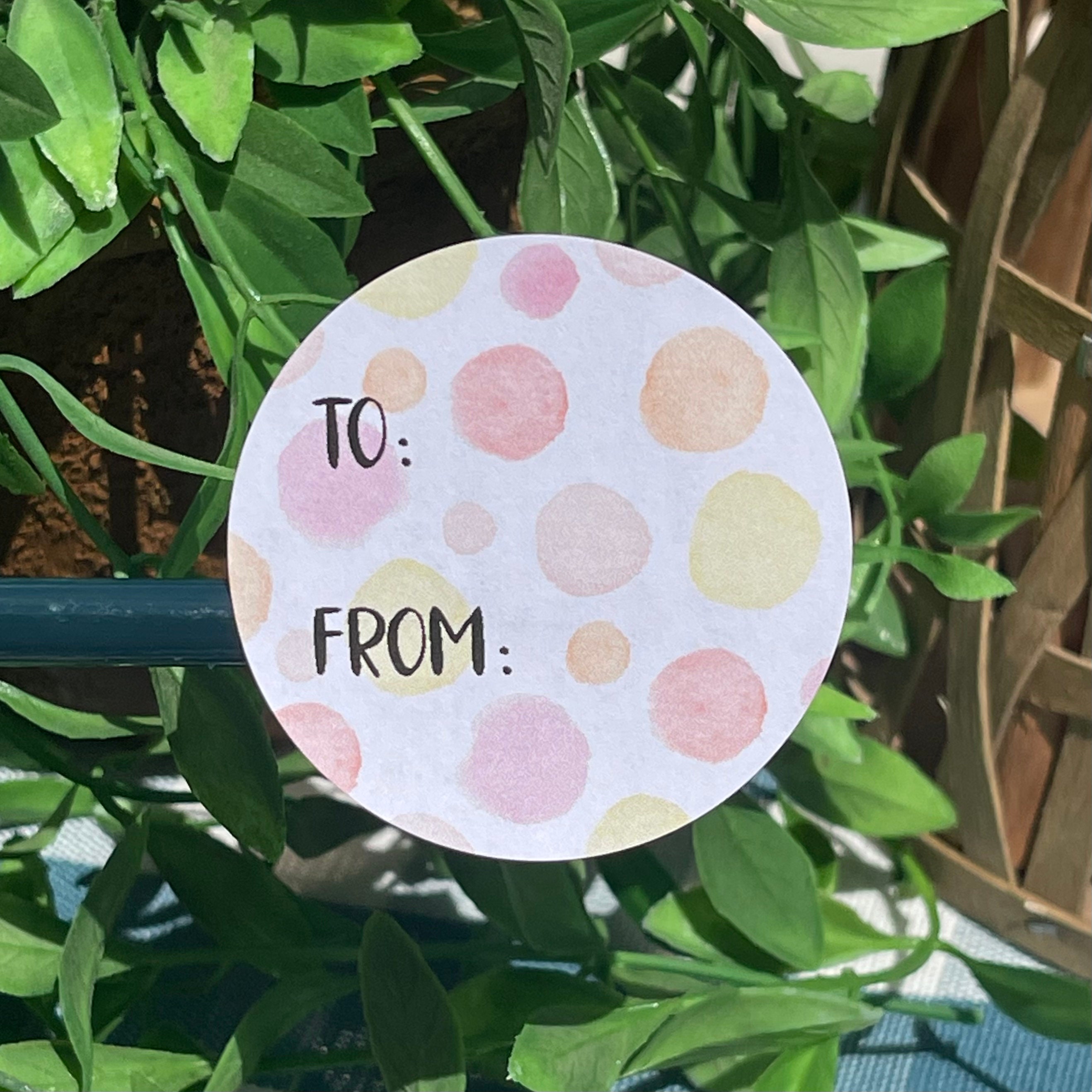48 To/from Gift Tag Labels Stickers - Etsy