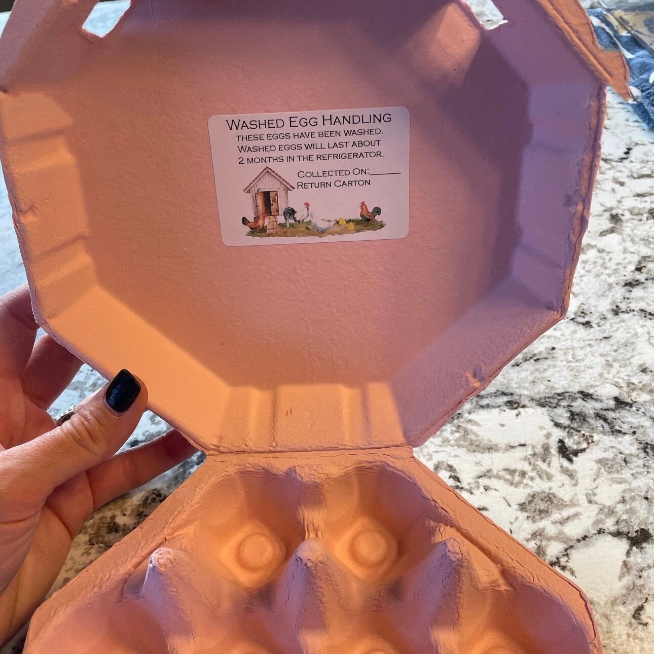 30 Egg Handling Care Carton Labels Stickers - Etsy