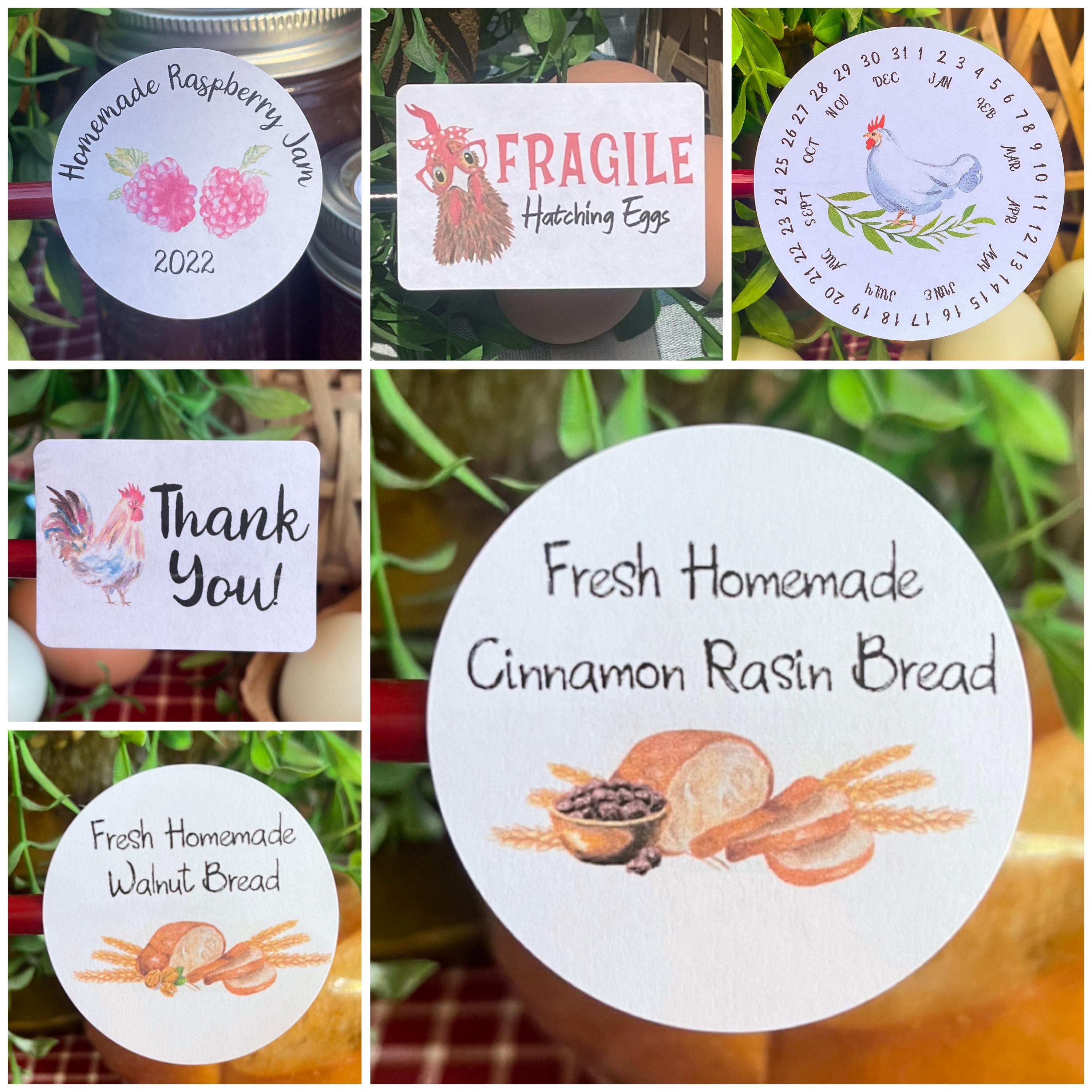 40 Christmas Pecan Pie Labels Stickers - Etsy