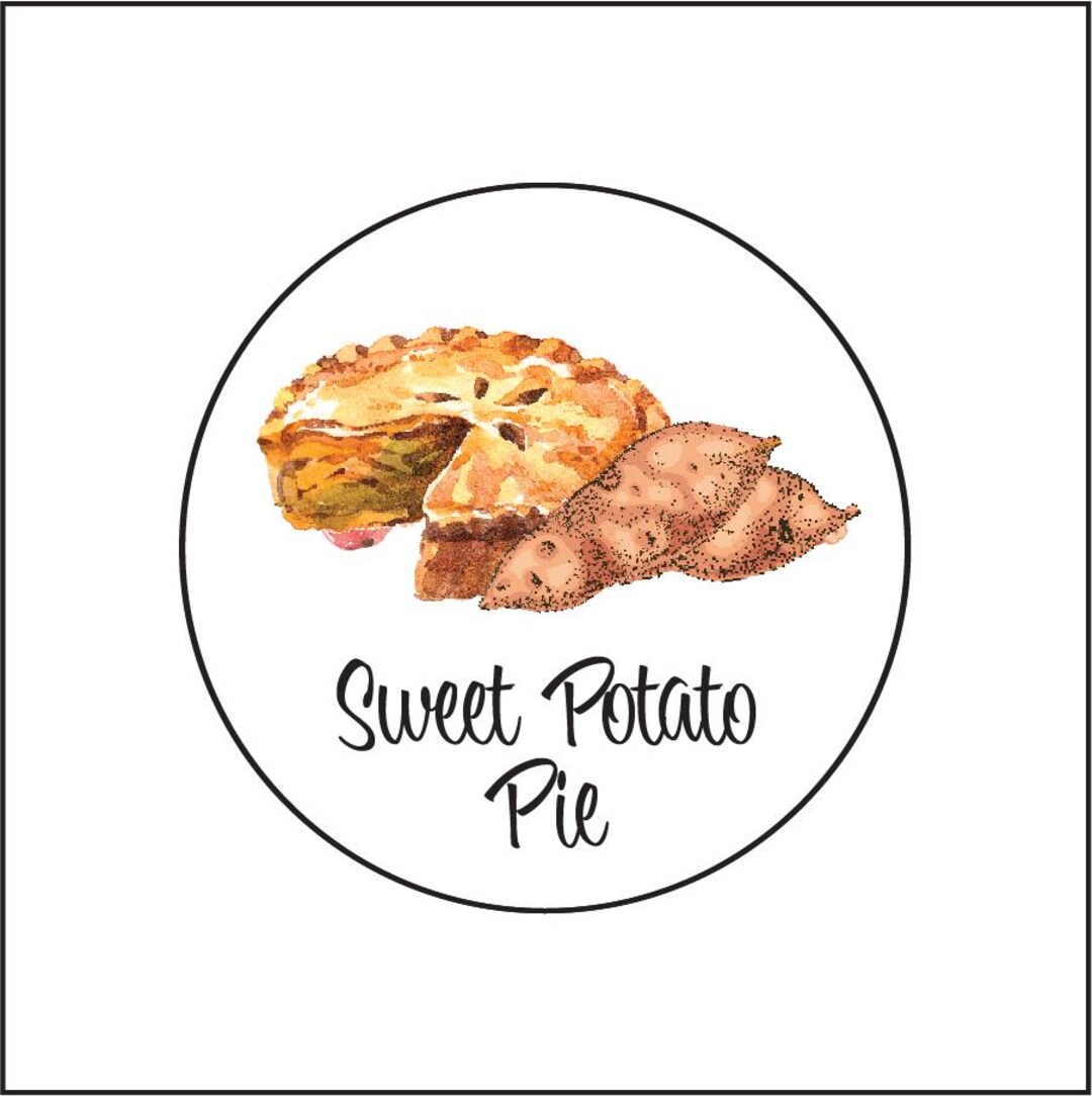 40 Sweat Potato Pie Labels Stickers - Etsy