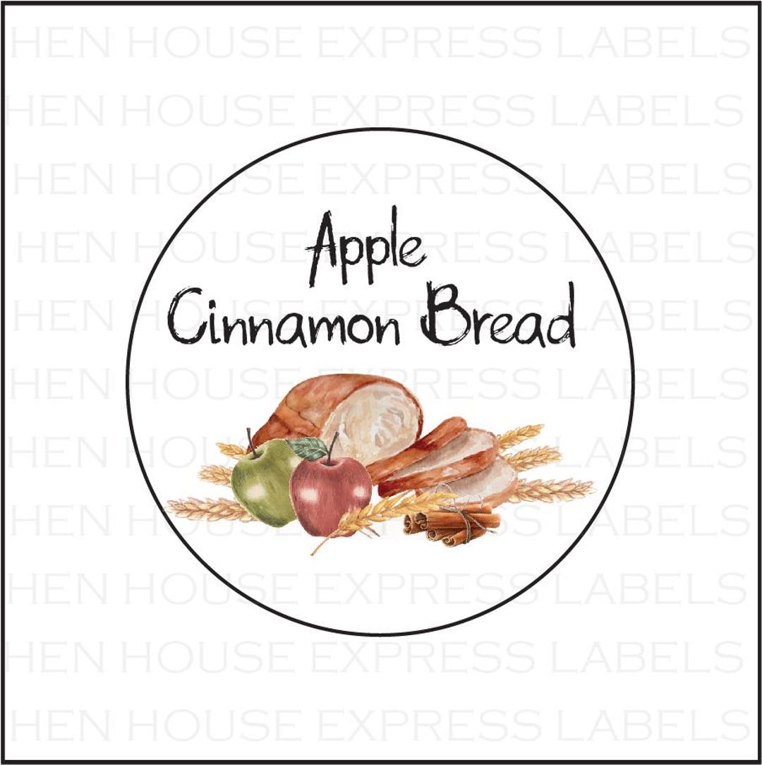40 Apple Cinnamon Bread Labels Stickers - Etsy