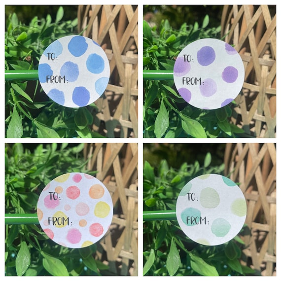 48 To/from Gift Tag Labels Stickers | Etsy