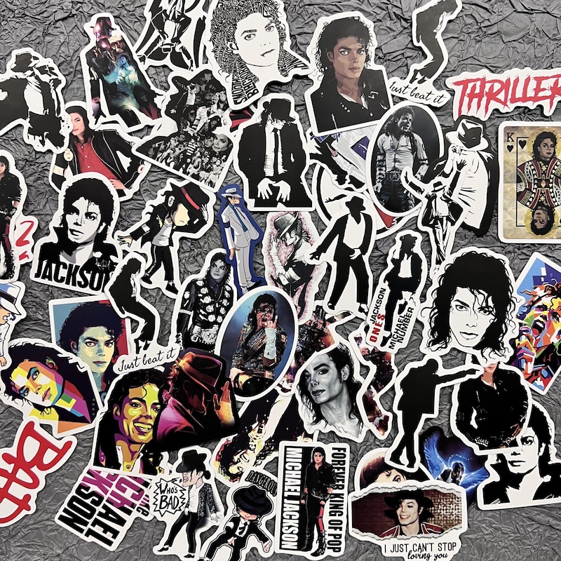 Michael Jackson Stickers - Etsy