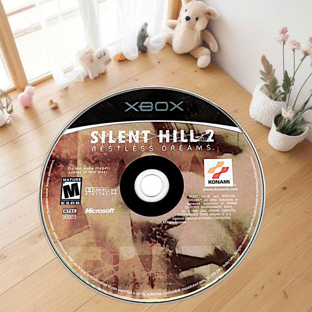 Silent Hill 2 Rug, Silent Hill, Retro Cd Rug, Popular Game Rug, Video ...