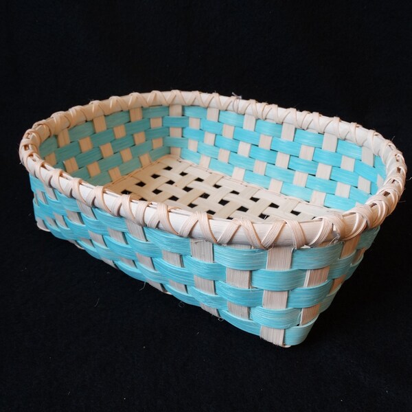 Turquoise Basket - Etsy
