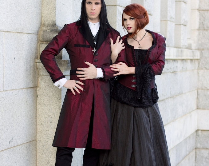 Men's Victorian Inspired Gothic Frock/overcoat Custom - Etsy