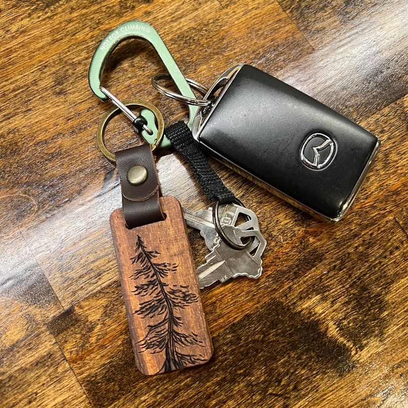 Nature Keychain - Etsy