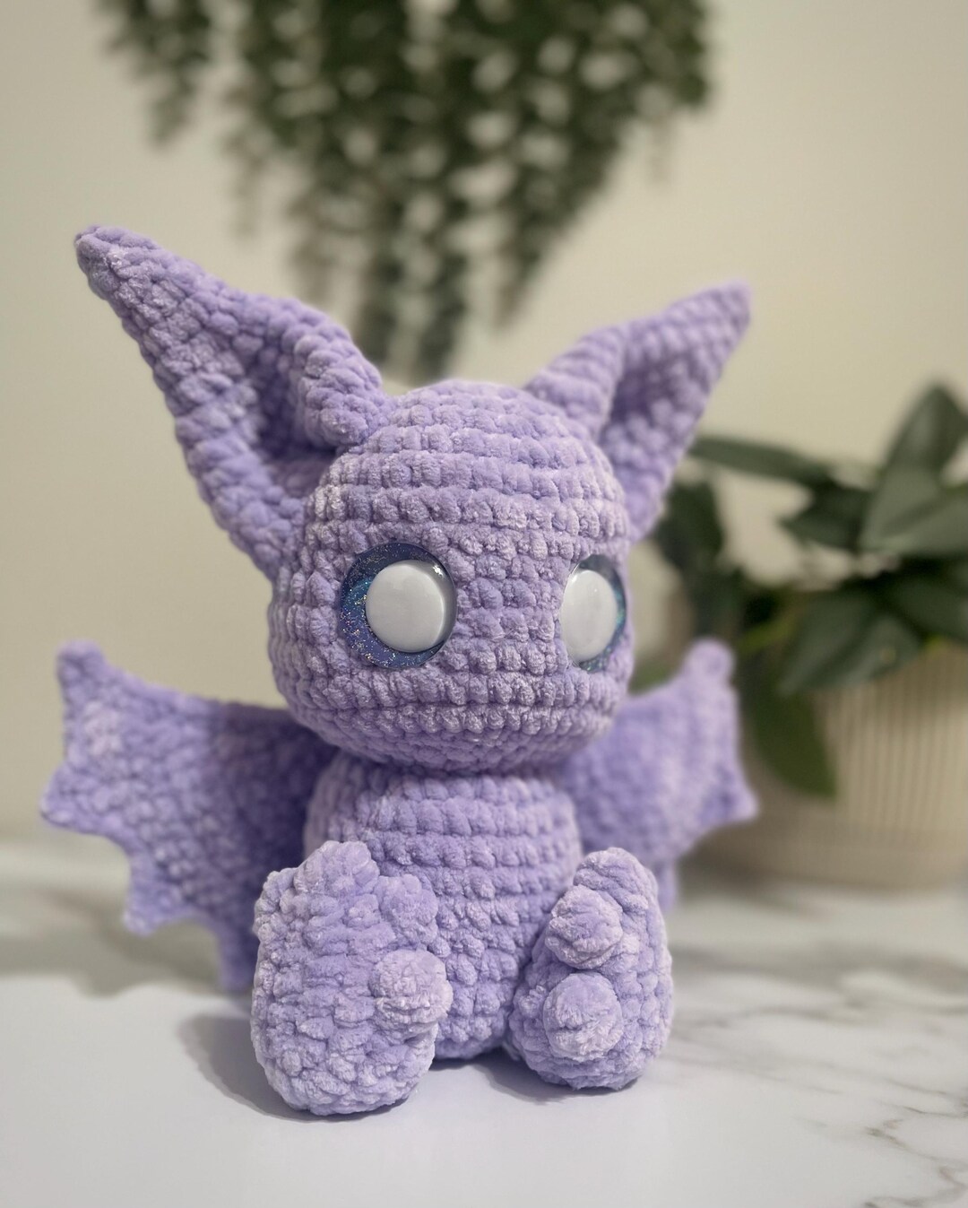 Crochet Bat Bat Plush Halloween Stuffy Spooky Bat Boo Basket - Etsy