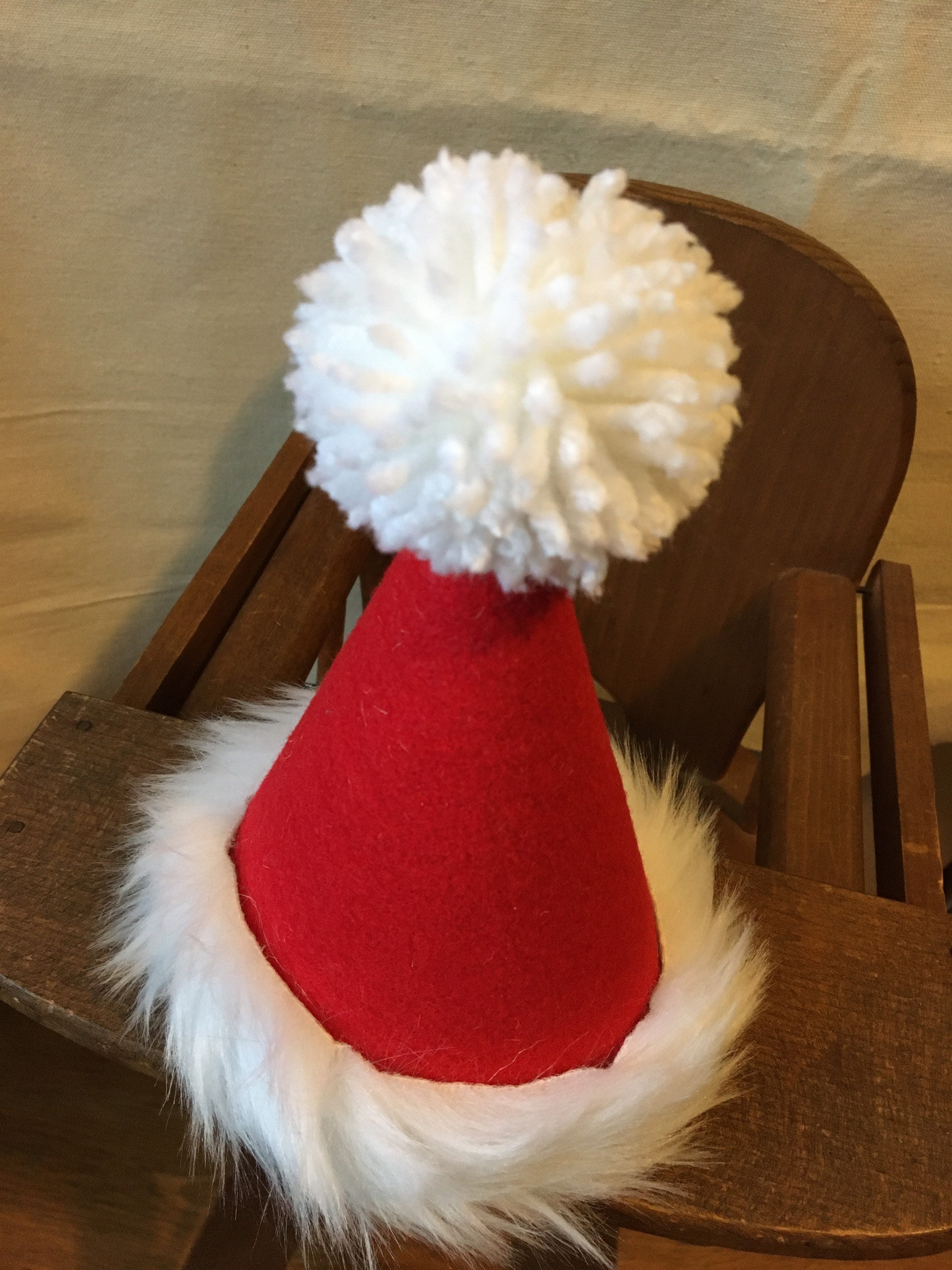 Santa Hat, Santa Party Hat, Santa Birthday Decor, Birthday Crown ...