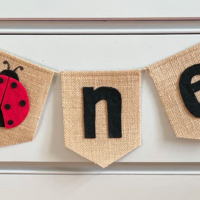 Ladybug Banner - Etsy