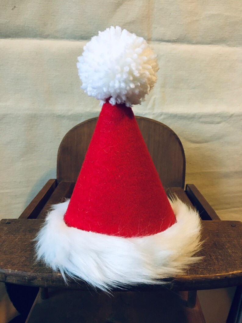 Santa Hat Santa Party Hat Santa Birthday Decor Birthday - Etsy
