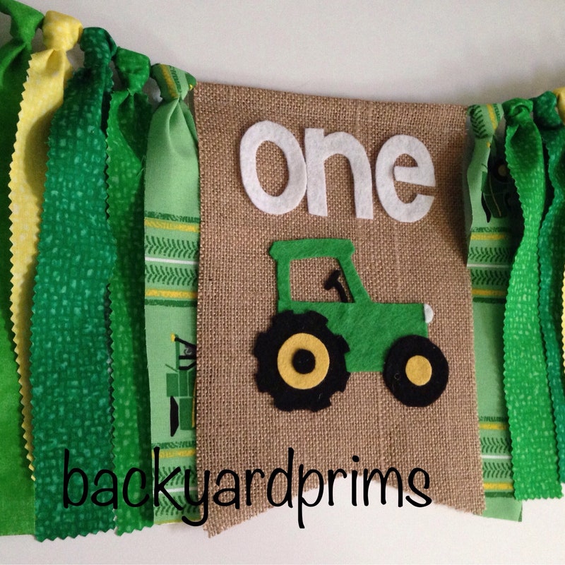 Tractor Banner - Etsy