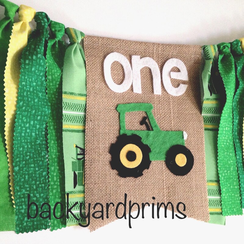 Tractor Banner - Etsy