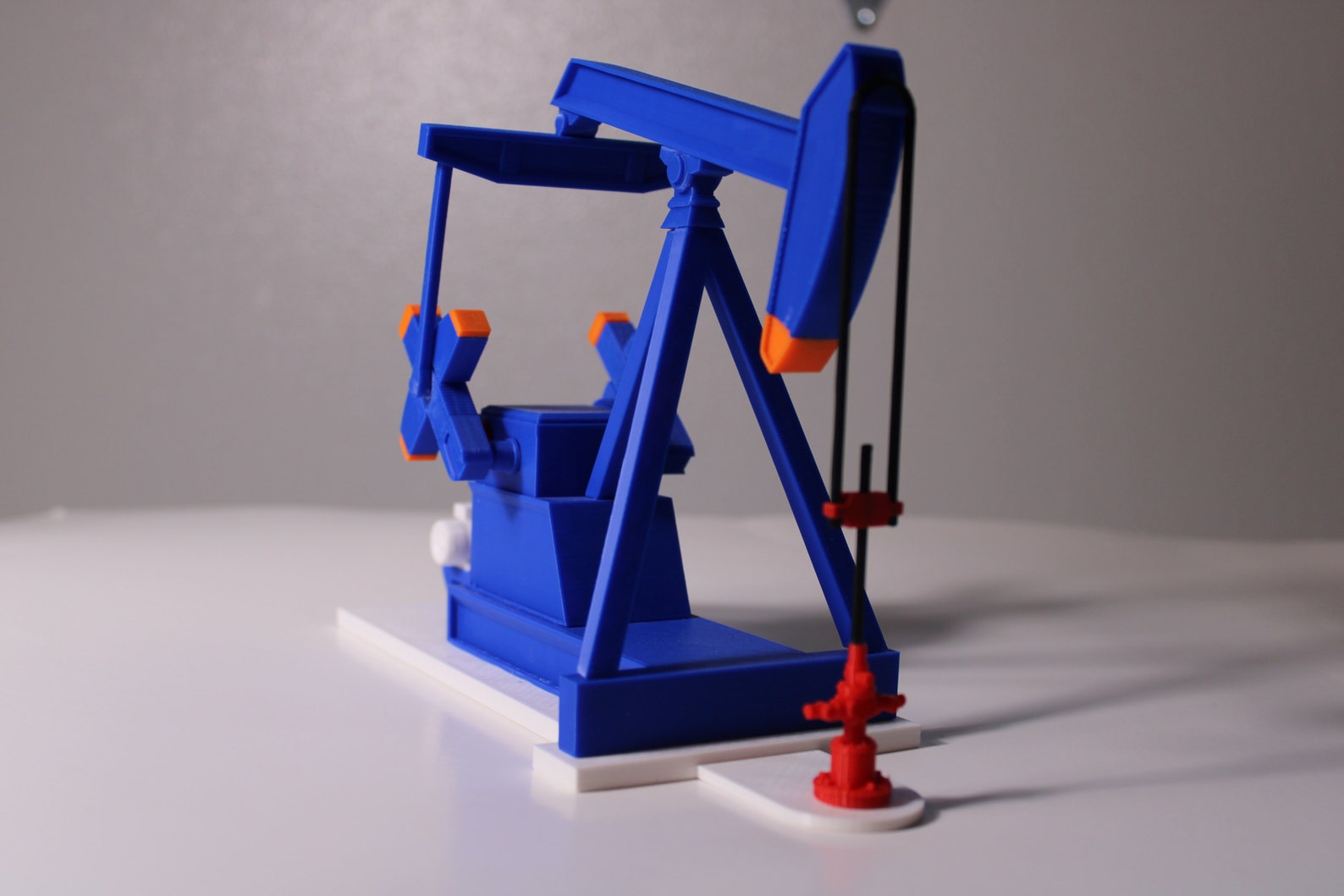 3D Printed Oil Well Pump Jack Model Kit | Oilfield Decor - Etsy