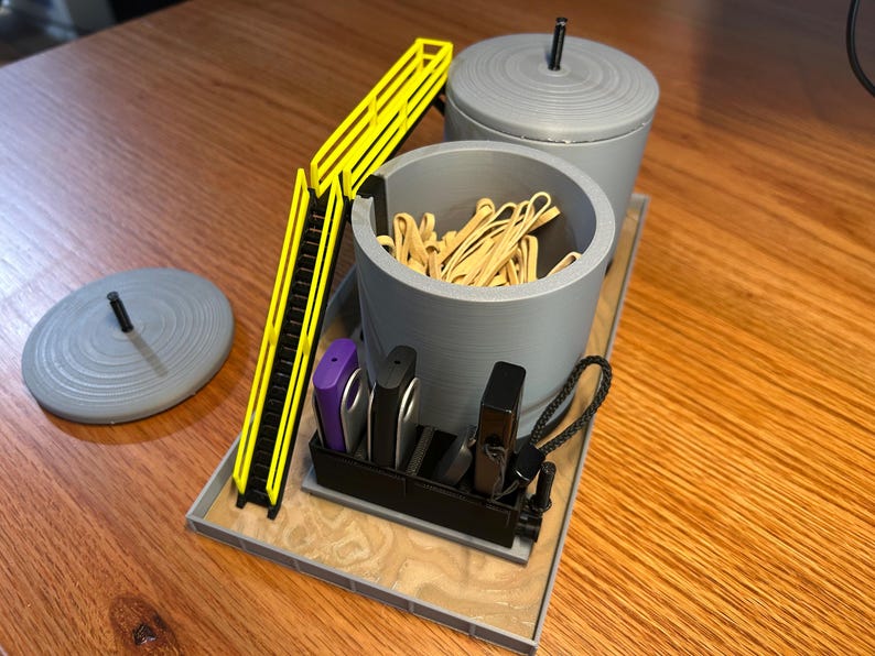 Oilfield Tank Battery 3D Printed Model | Plastic Model Assembly Kit ...