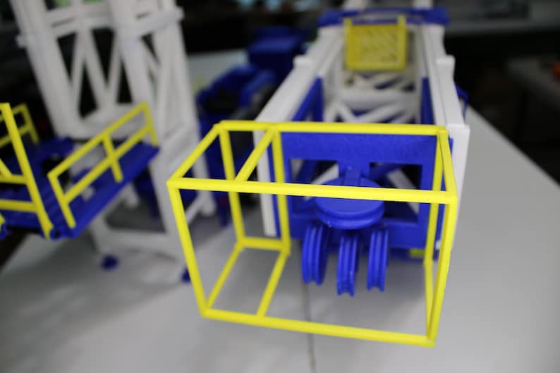 3D Printed Workover Rig Model | Oilfield Office Decor - Etsy