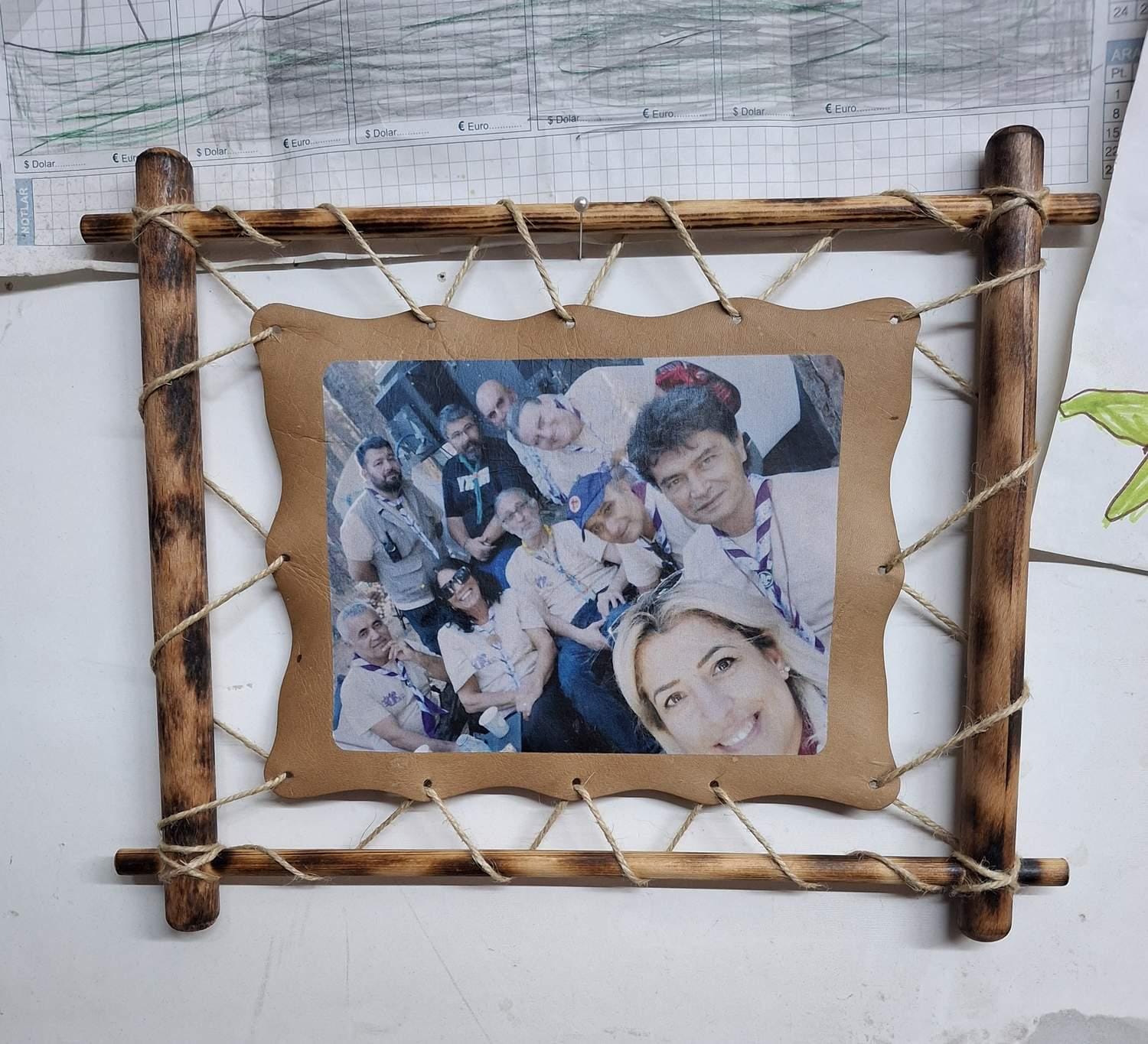 Scout Inspired Wall Accessories and Leather Scout Frames - Etsy