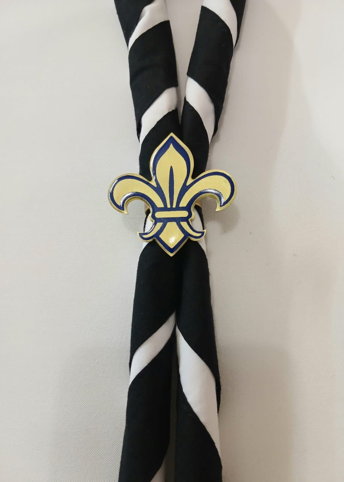 Handmade Premium Brass Scout Woggle With Epoxy Print - Unique Scout ...