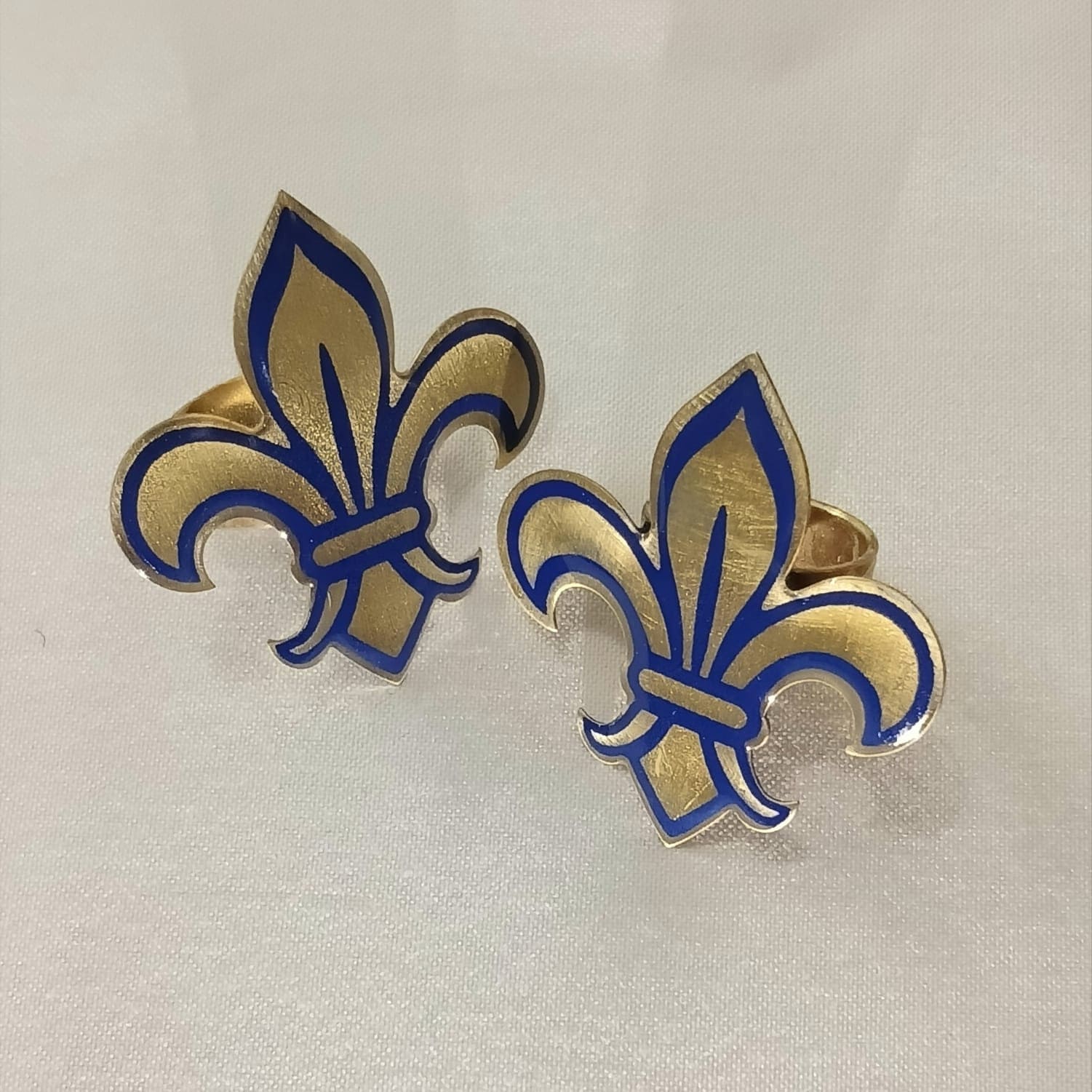 Handmade Premium Brass Scout Woggle With Epoxy Print - Unique Scout ...