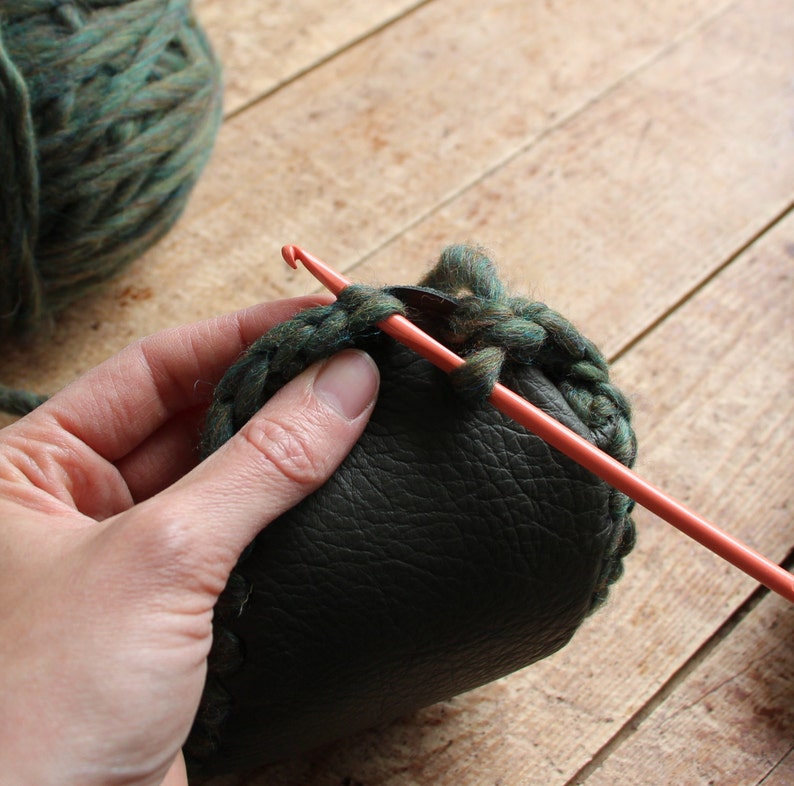 Wool Sheepskin Crochet Slipper Pattern for Infant, Toddler, Children ...