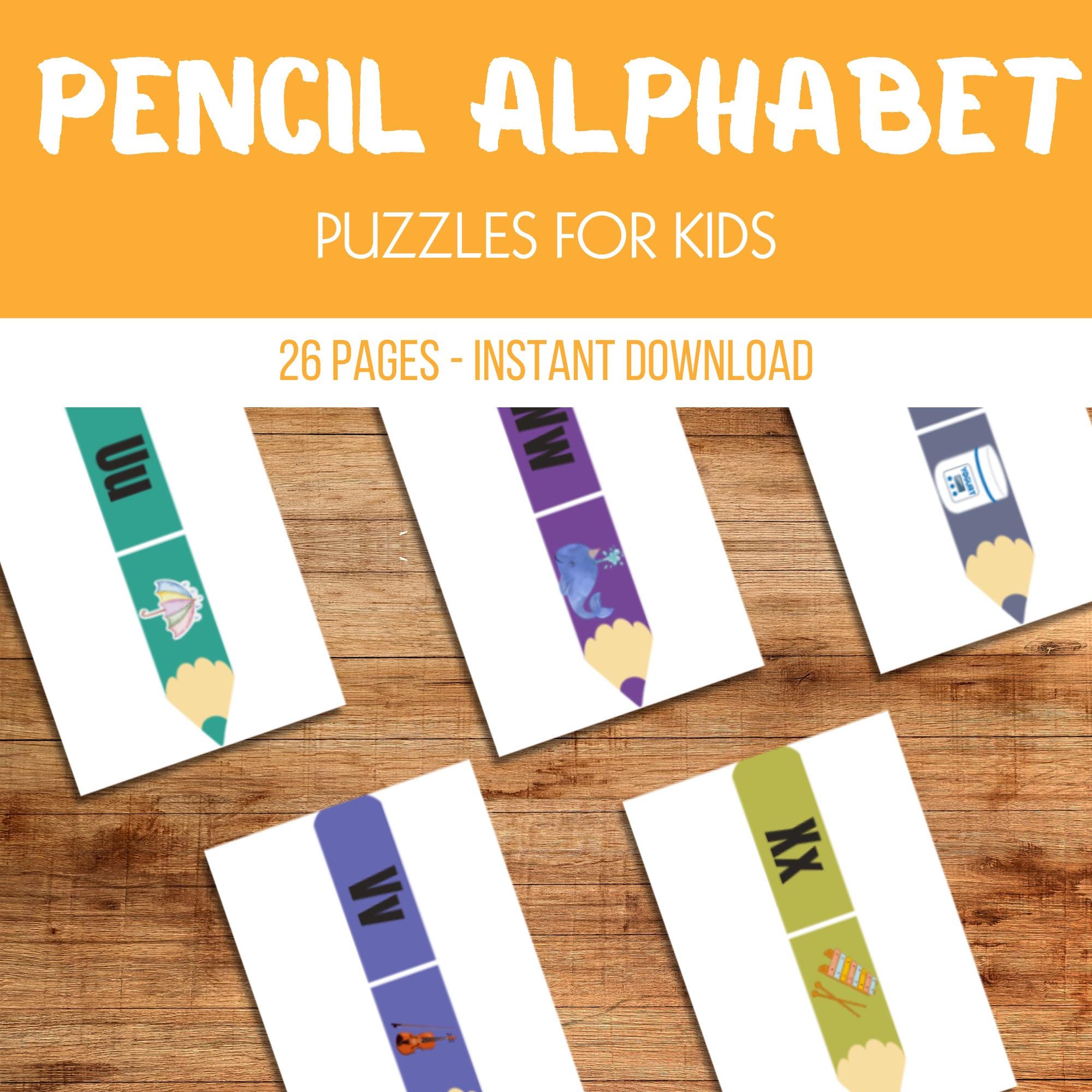 ABC Puzzle , Alphabet , Learning Alphabet Puzzle , Kids Alphabet Puzzle ...