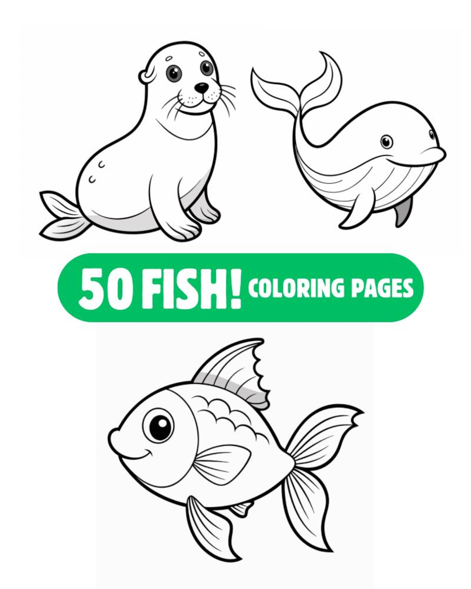 Sea Animals Coloring Pages Ocean Animals Coloring Pages Preschool Ocean ...