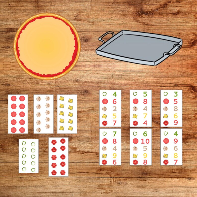 Pizza Topping Preschool Activity Printable Preschool Activity Toddler ...