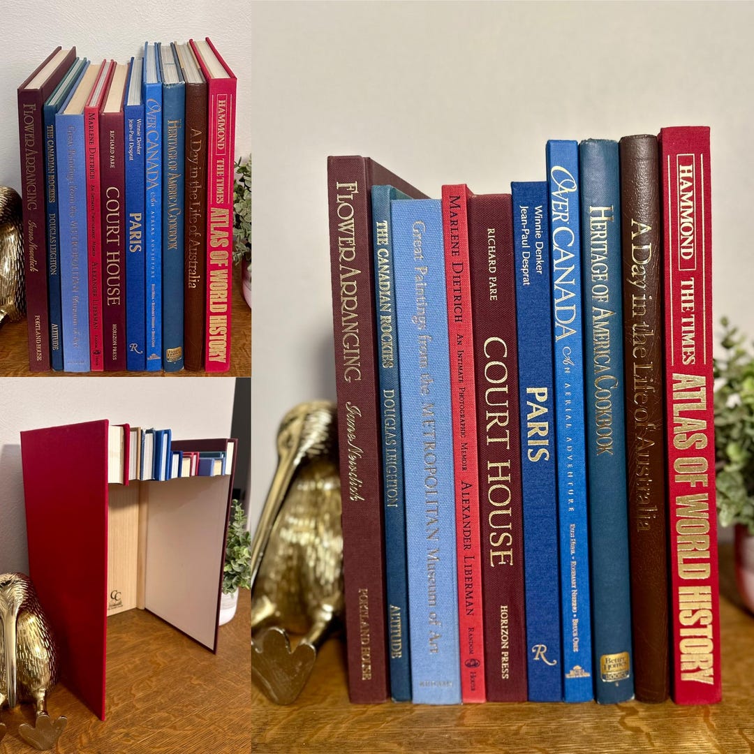 TALL Hidden Storage Books™: Hide Routers, up to 13 Tall Interior Height ...