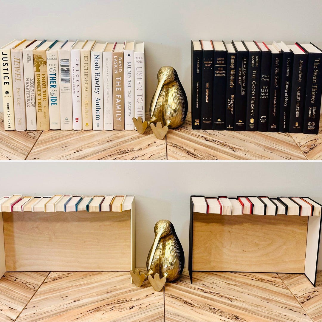Hidden Book Storage: Real Hardcover Books to Hide Routers, Modems, Game ...