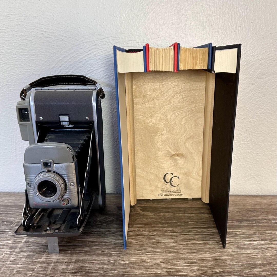 The Covert Cover™ Hidden Storage Book Nook Hide Items Out of View ...