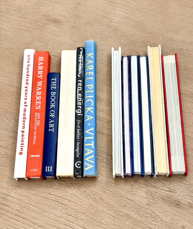 Trimmed Book Spines Made With TALL Books 10" - 13" | DIY Hidden ...