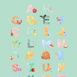 Set of 9 Educational Wall Art, Classroom Posters, Homeschool Printables ...