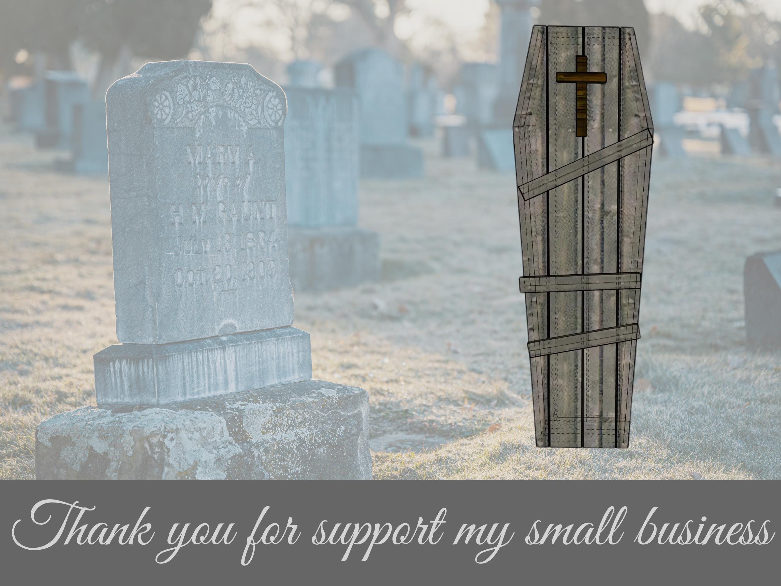 Wooden Coffin Build Plans, Scary Crate, Spooky Halloween, Decor, Horror ...