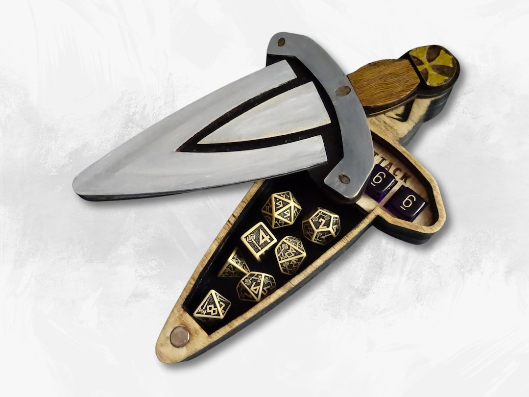 File Svg Dnd Rogue Dice Box Sneak Attack Slots D6 Dice Dungeons Dragons ...