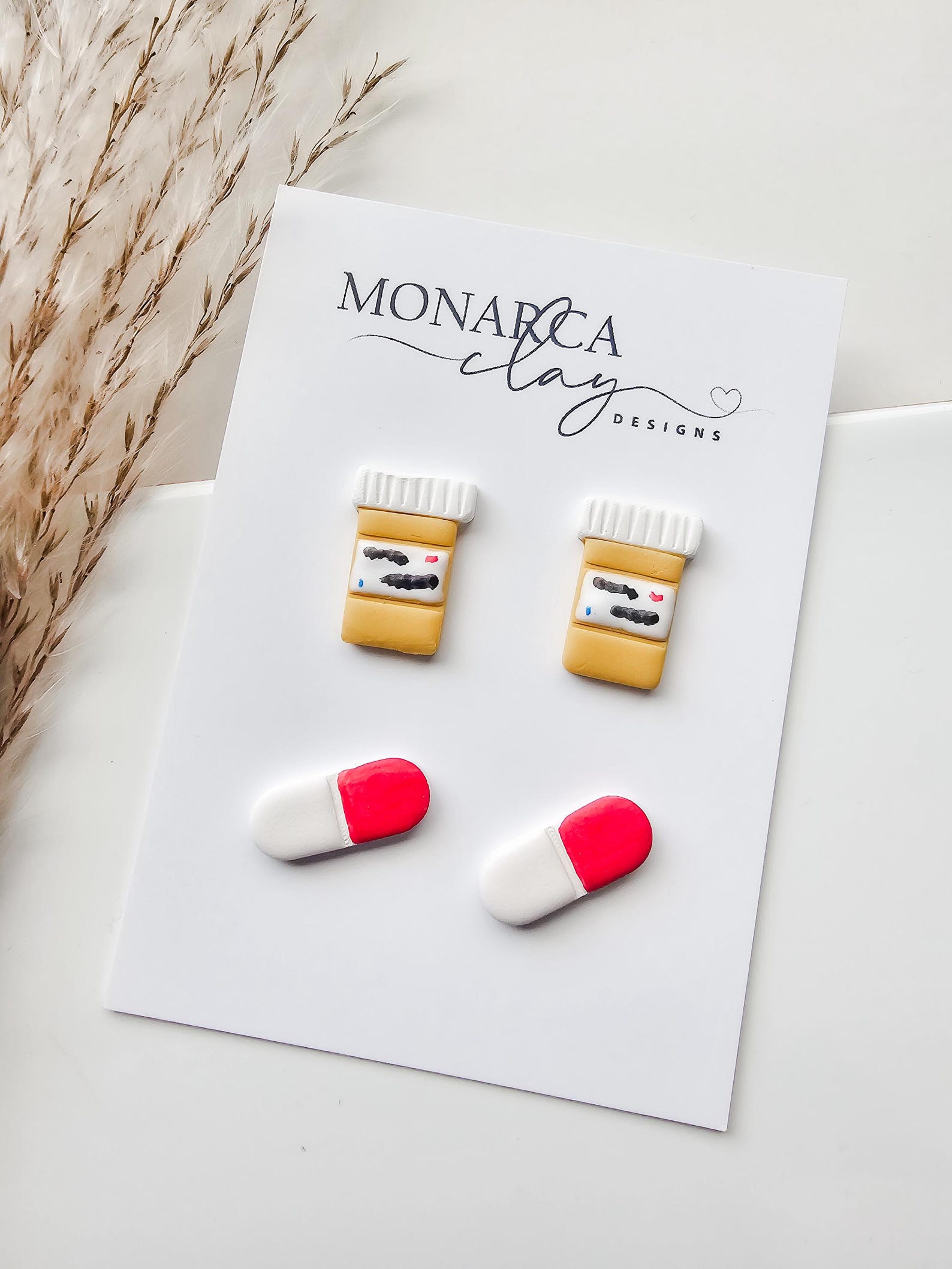 Medical Stud Pack Nurse Hat Pills Bandage Medicine Bottle Earrings Studs - Etsy