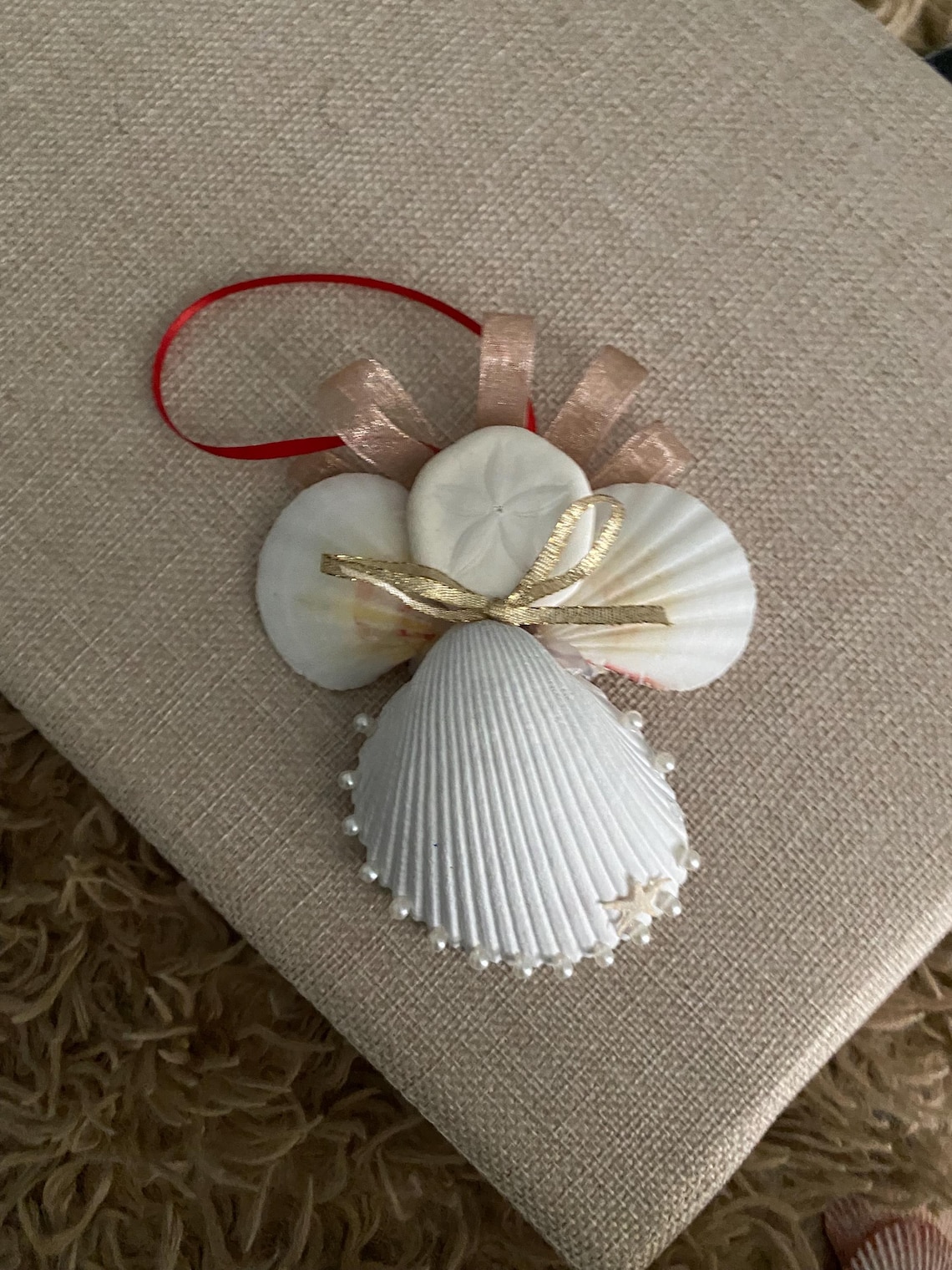 Handmade Hanging Seashell Angels - Etsy