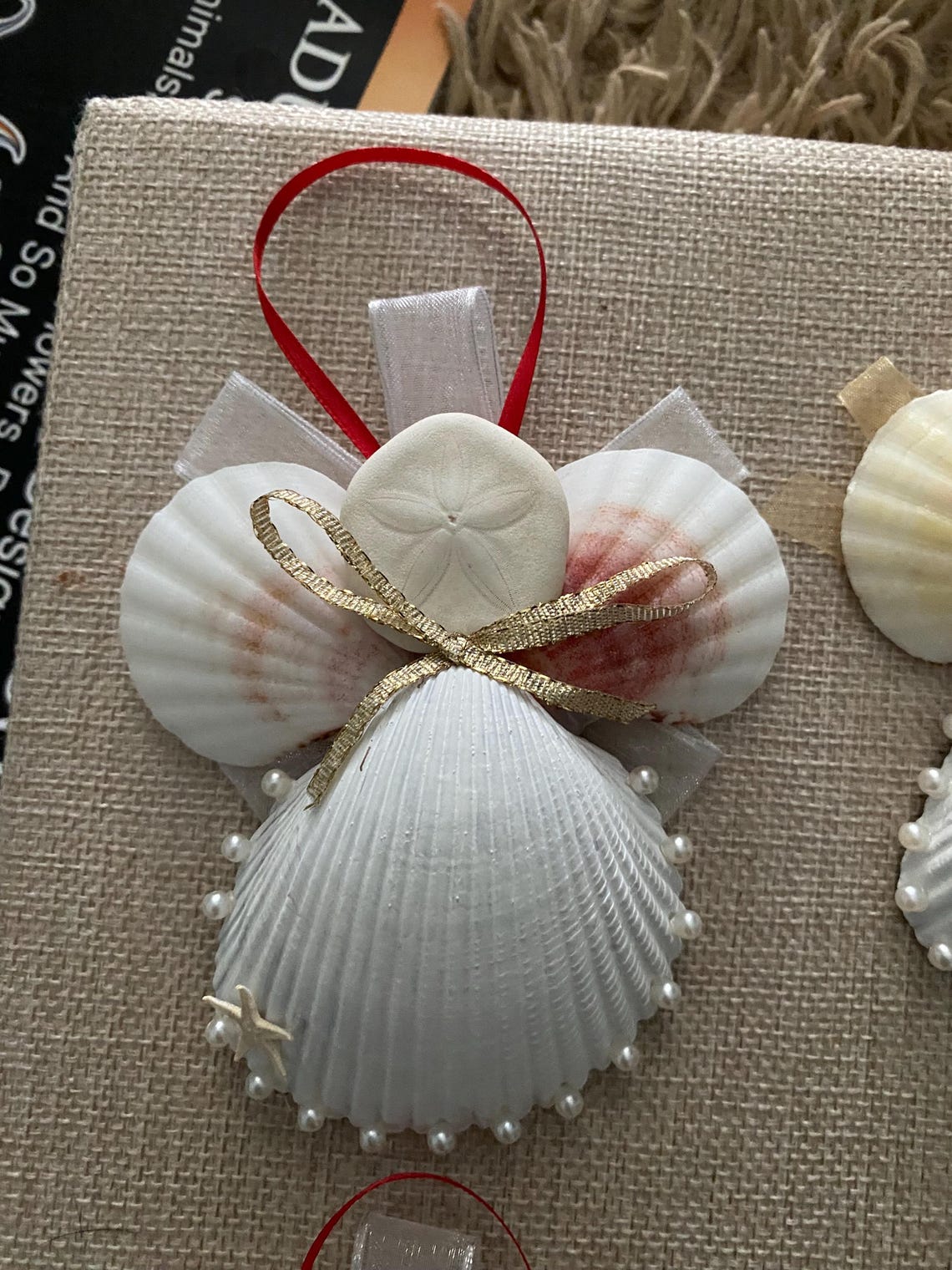 Handmade Hanging Seashell Angels - Etsy