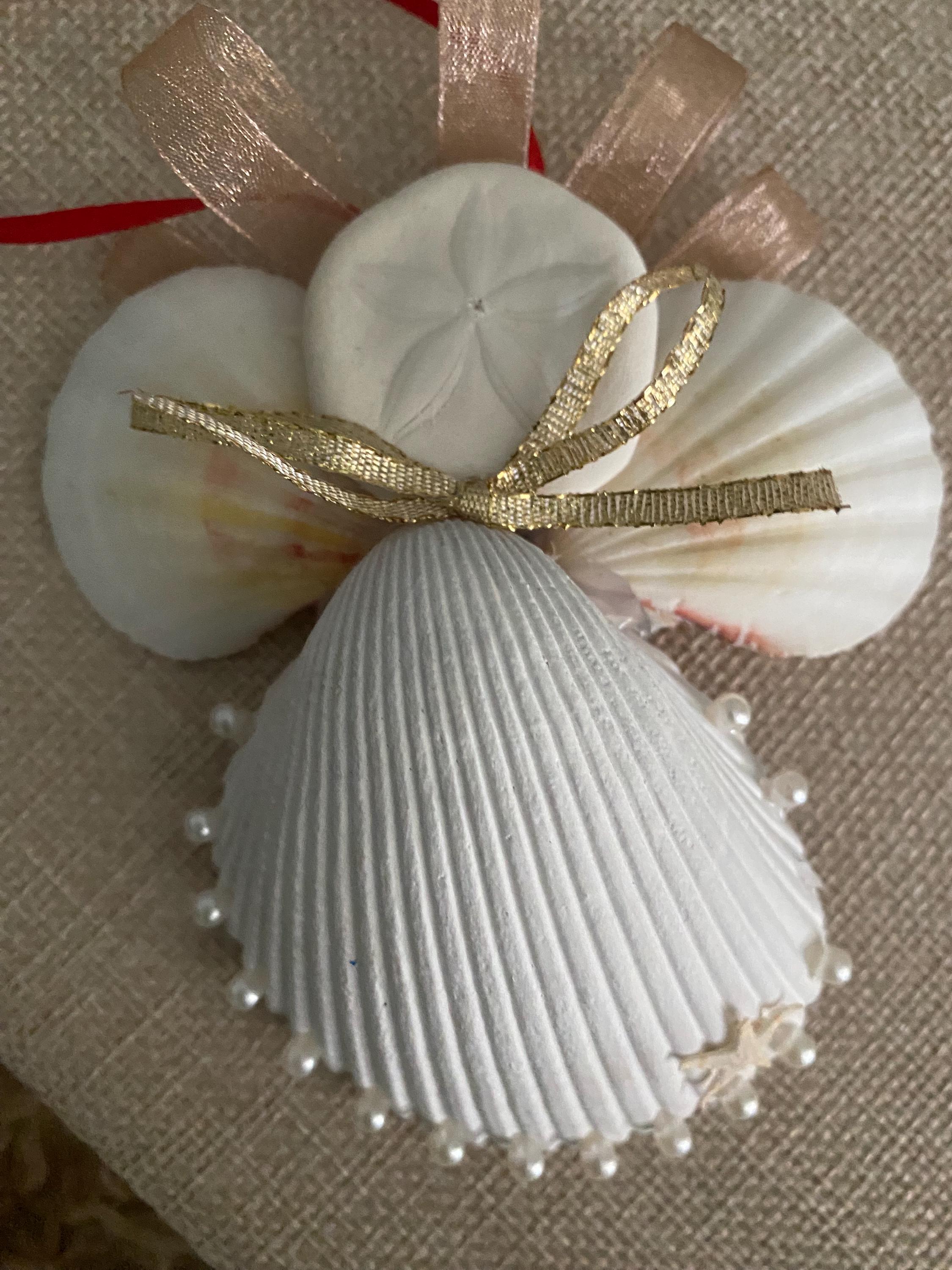 Handmade Hanging Seashell Angels - Etsy