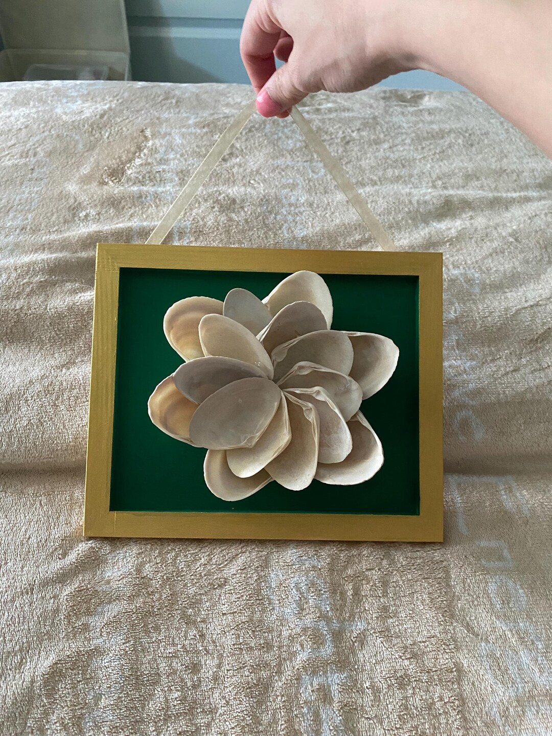 Seashell Flower Wall Decor - Etsy