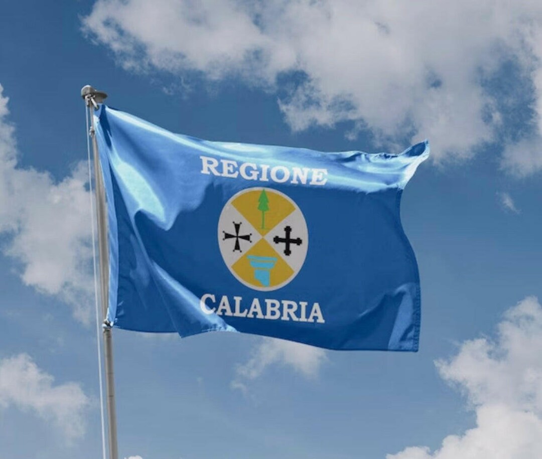 Calabria Flag Calabrese Flag - Etsy