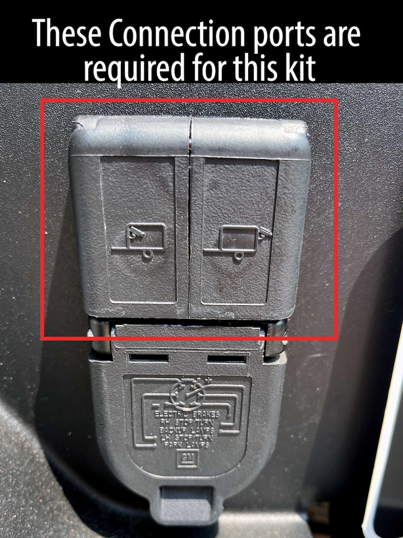 DIY Trailer Camera Kit for Silverado and Sierra GM Truck 1500, 2500 ...