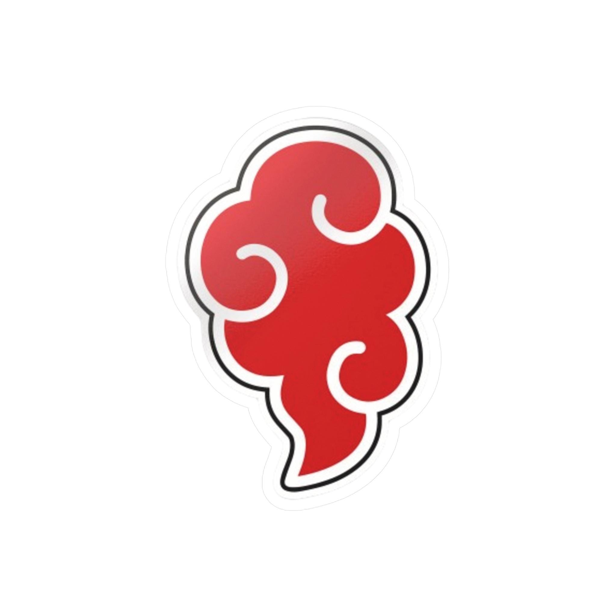 Akatsuki Cloud Sticker - Etsy