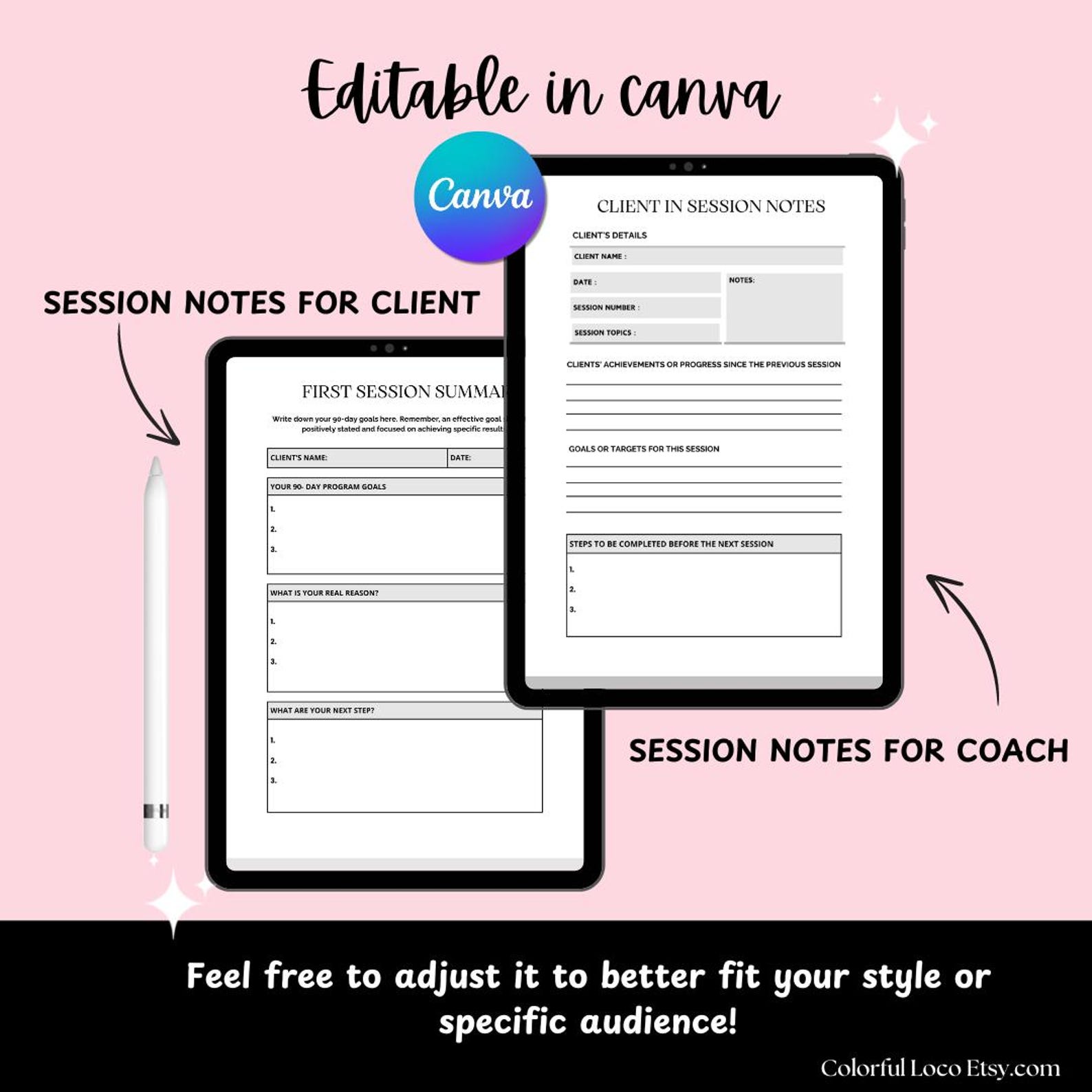 Coaching Session Worksheets, Coaching Toolkit, Coaching Worksheet ...