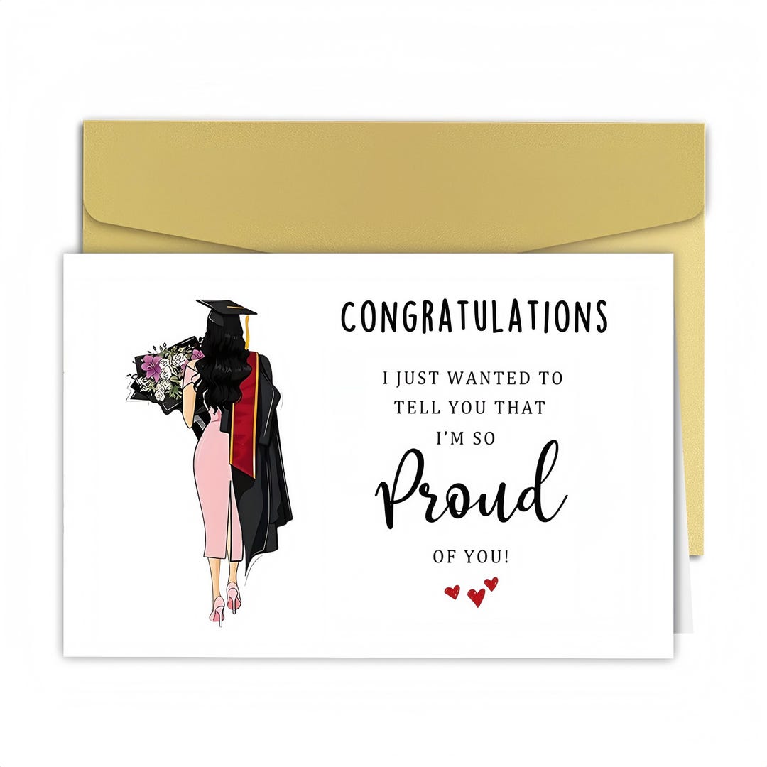 Elegant Graduation Card Gifts for Her / Universal Graduation ...