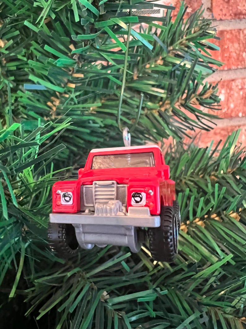 Land Rover Series 3 Pickup Truck Christmas Ornament Red Purchased ...
