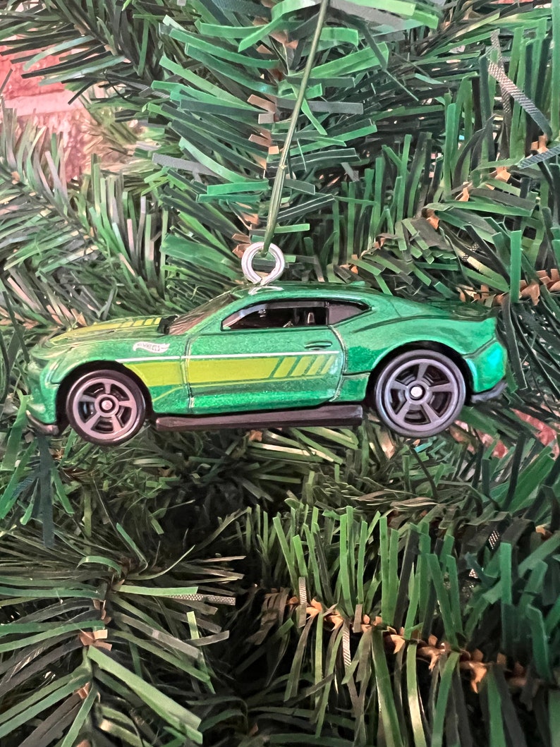 2018 Chevrolet Camaro SS Christmas Ornament! Green! Purchased Benefits ...