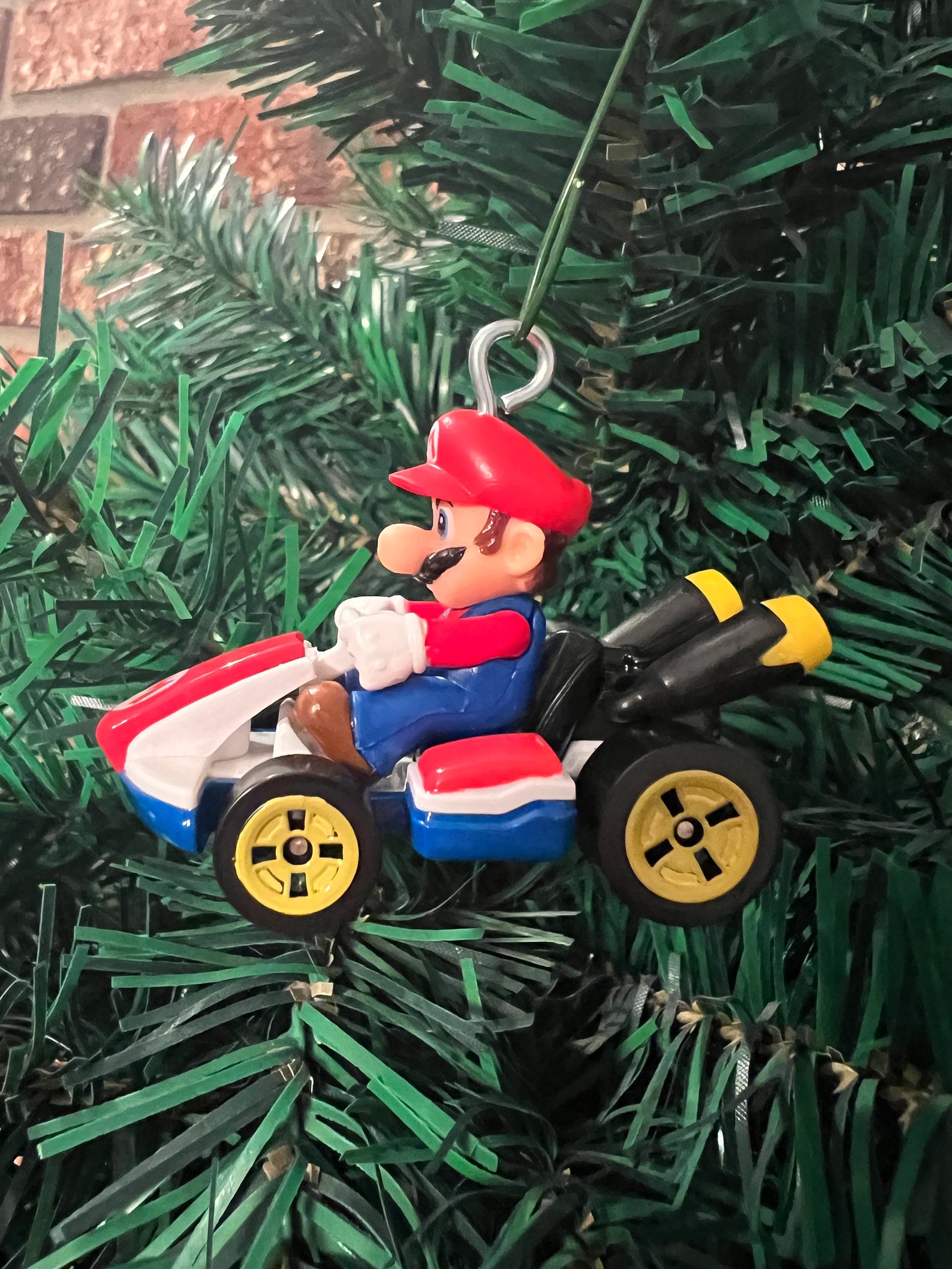 Super Mario Kart Character Mario Christmas Ornament! Purchase Supports ...